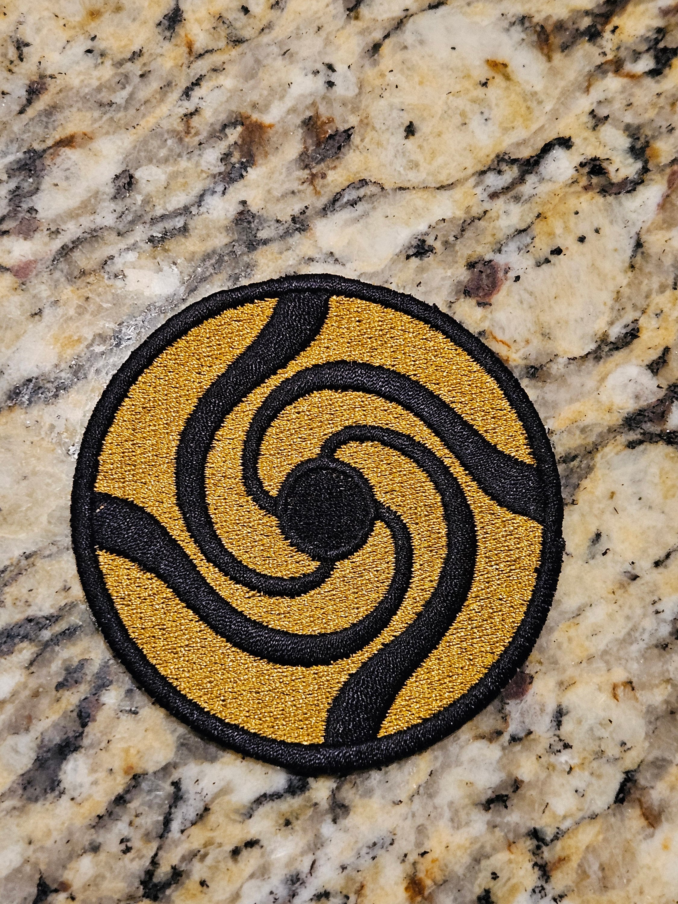 Jujutsu Kaisen Tech Logo Gold Full Embroidered Patch - Etsy
