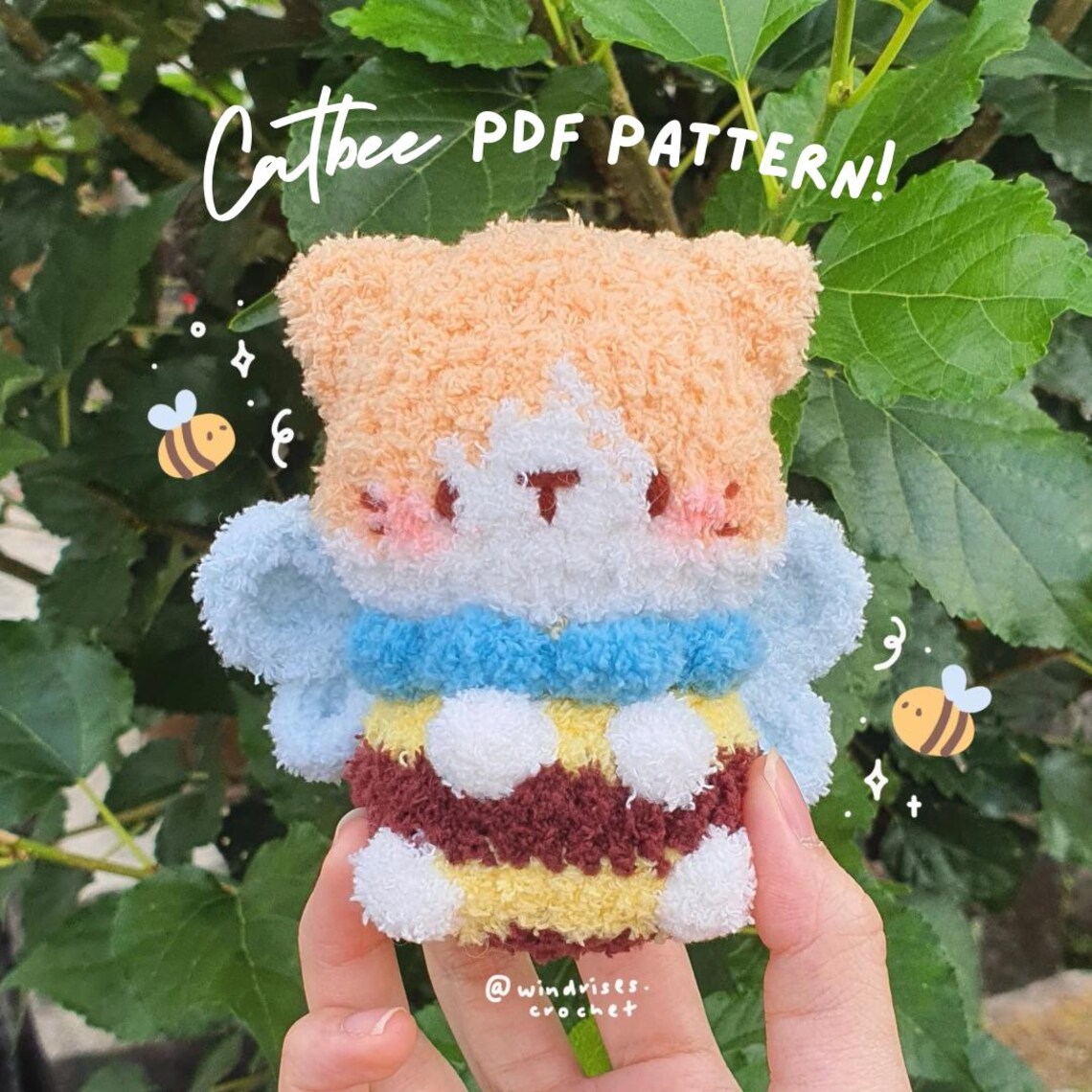 Catbee PDF Pattern - DIGITAL FILE - Etsy