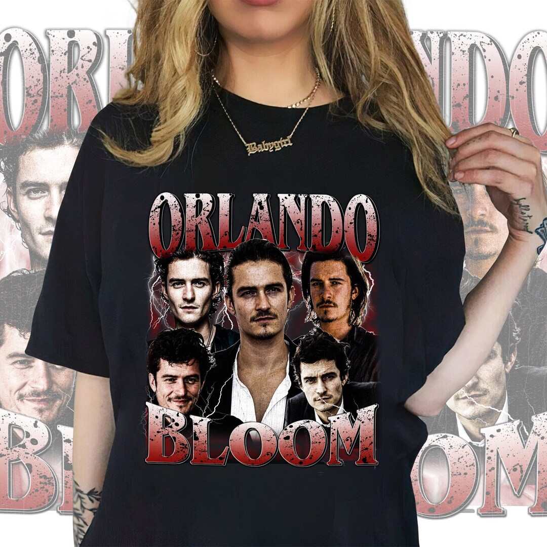 Retro Orlando Bloom Shirt orlando Bloom Tshirt,orlando Bloom T-shirt ...