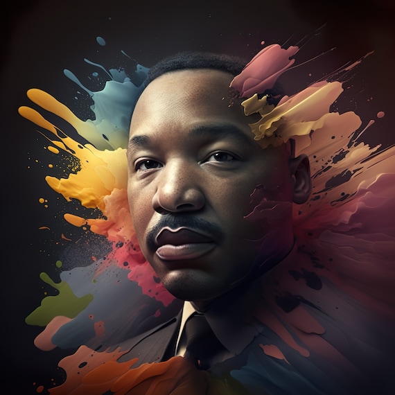 Martin Luther King Jr Pop Art
