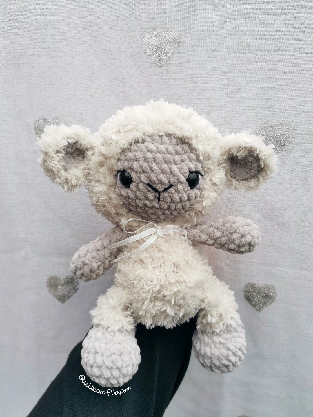 Fluffy Baby Sheep Handmade Crochet Amigurumi Plushie - Etsy