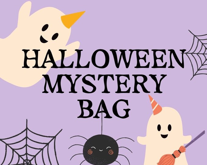 Halloween Mystery Bag - Spooky Cute Plushie Suprise Bag - MADE TO ORDER ...