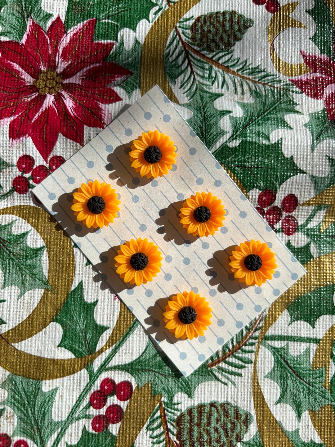 Sunflower Magnet Set of 6 - Etsy