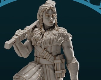 Dnd Mini Female Goliath - Etsy