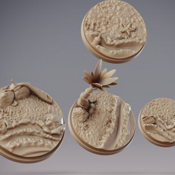 Ocean Miniature Bases - Etsy