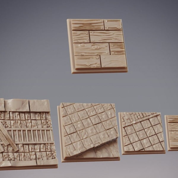 Ocean Miniature Bases - Etsy