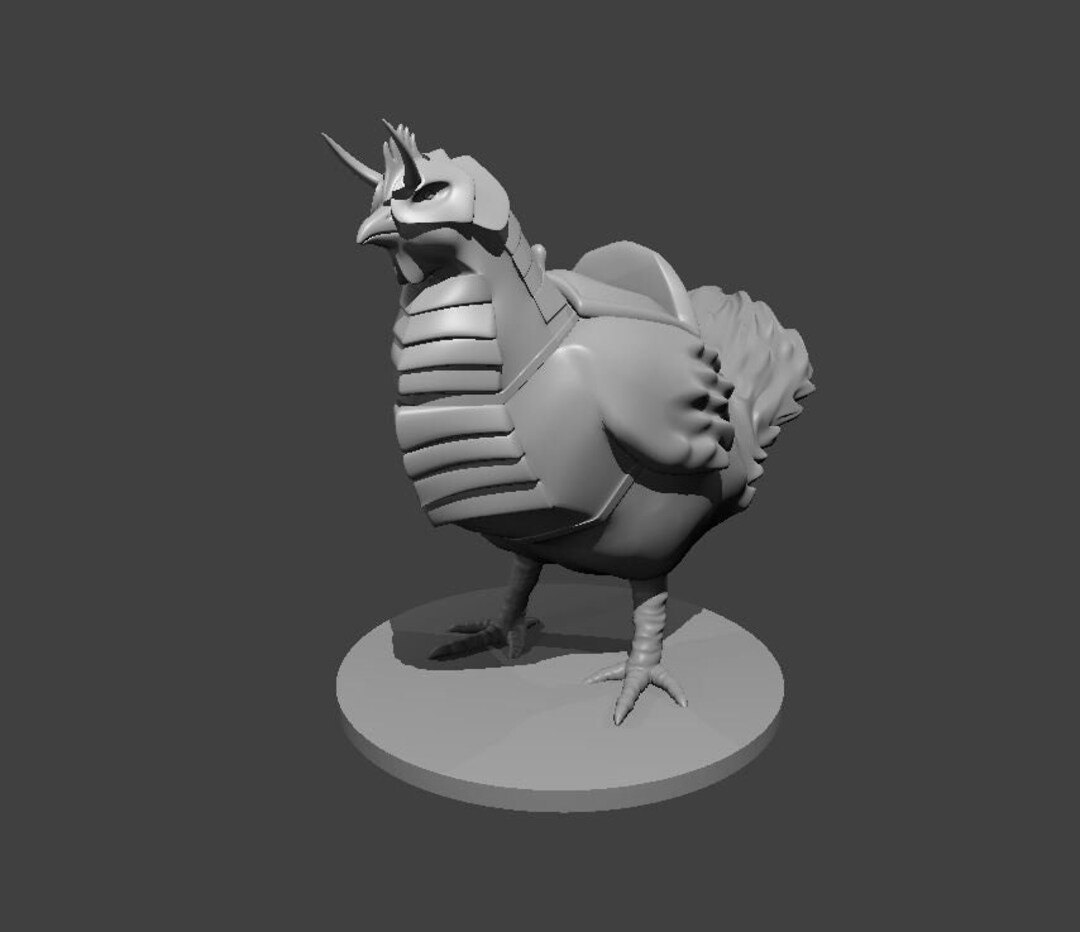Armored Chicken Miniature Chickens War Mount Dnd Animal Mini - Etsy