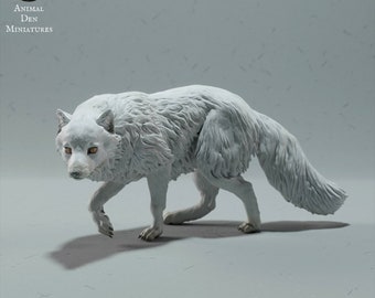 Dnd Arctic Fox - Etsy