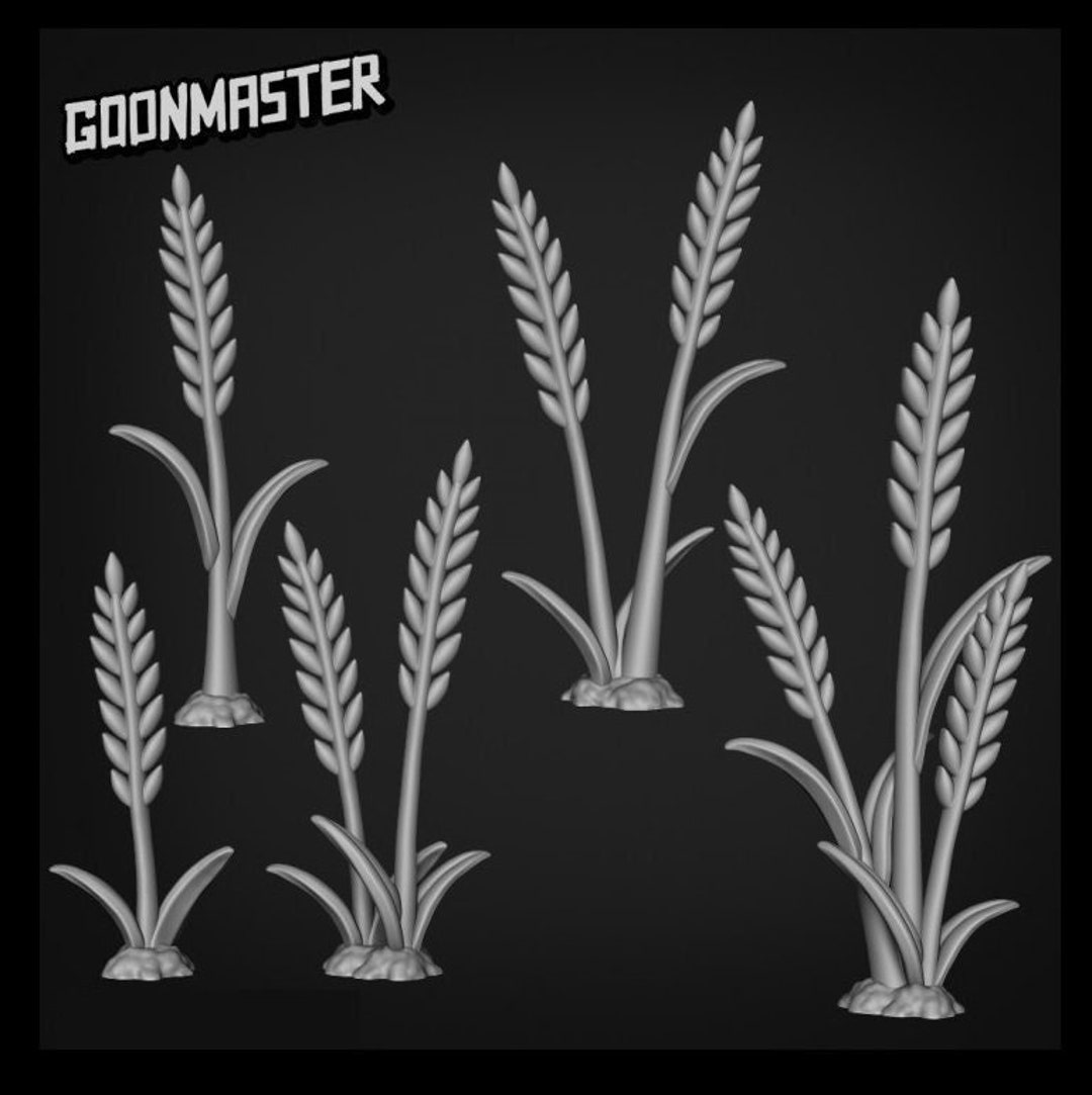 Wheat Miniature Grain Stalks Field Basing Bits Aos D&D Dnd - Etsy
