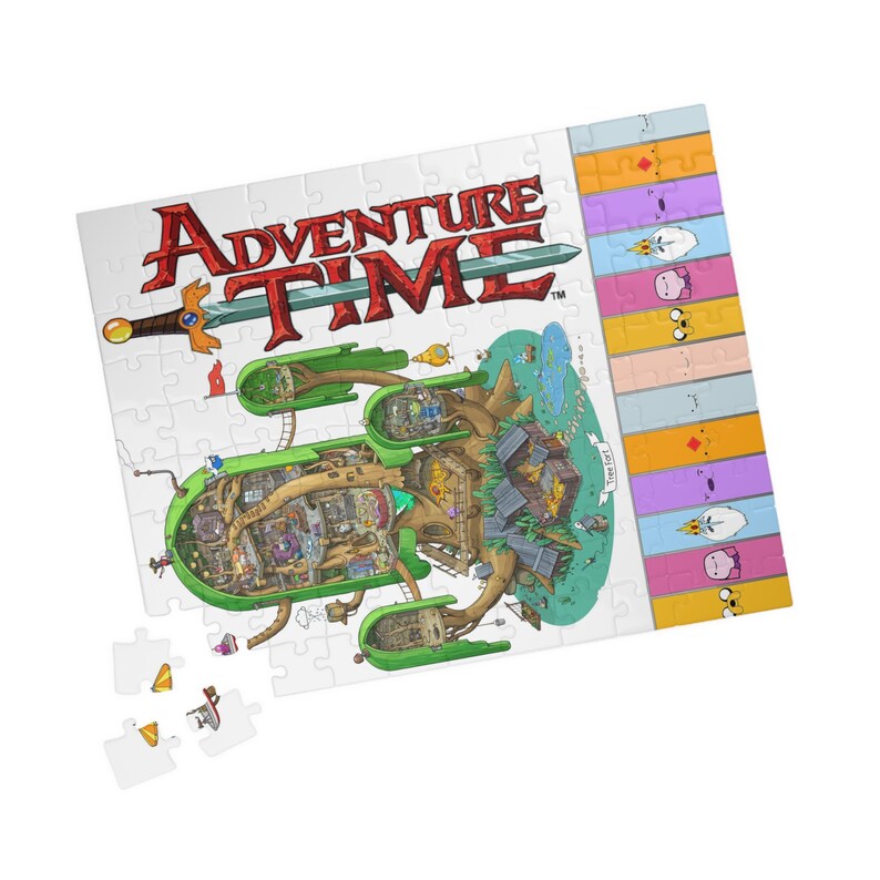 Adventure Time Puzzle (110, 520-piece) - Etsy
