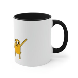 Finn and Jake Adventure Time Accent Coffee Mug, 11oz - Etsy