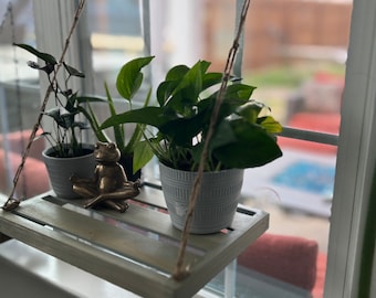 Hanging Plant Shelf for Window - Etsy