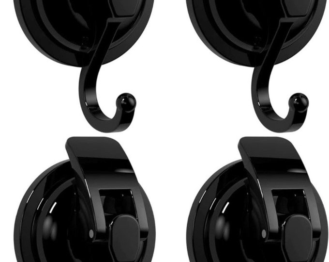 Heavy Duty Black Suction Cups - Etsy