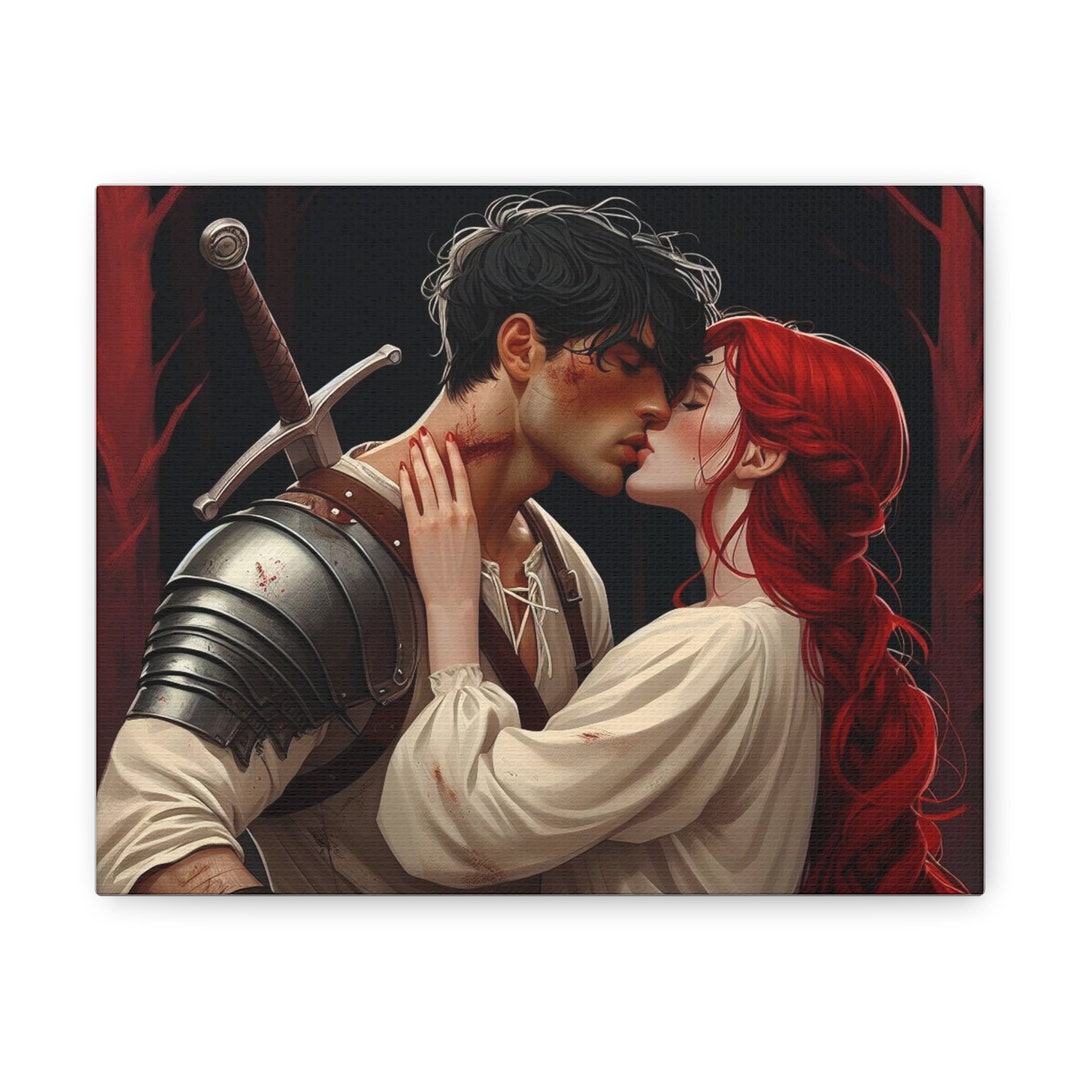 From Blood and Ash Canvas Print - Etsy