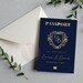 Elegant Passport and Boarding Pass Wedding Invitation Template ...