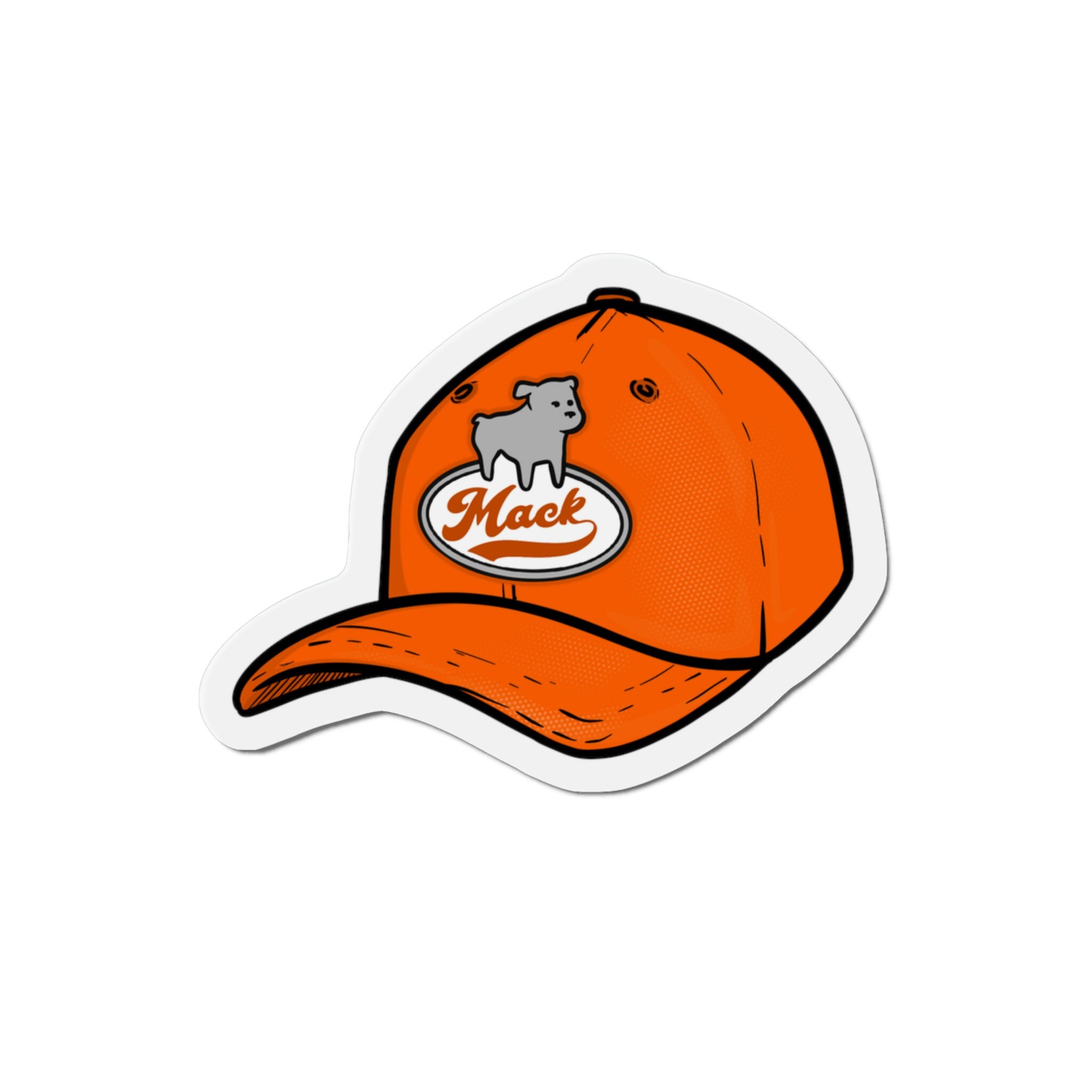 Orange Mack Truck Hat