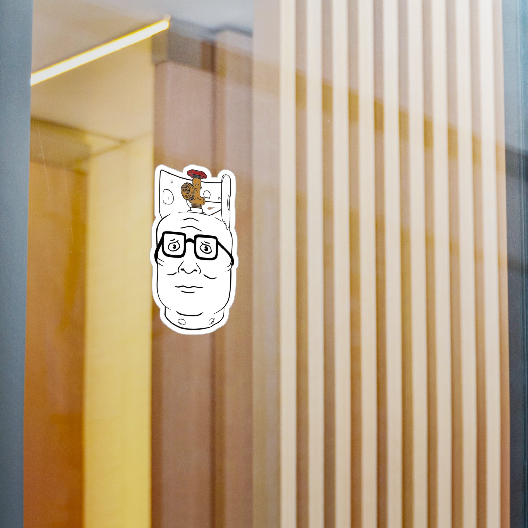 Propane Tank Hill Vinyl Decals - Etsy