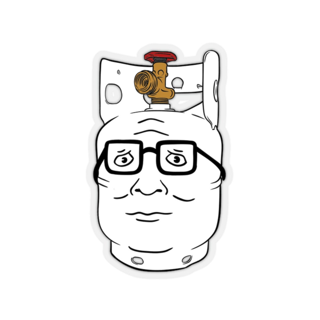 Propane Tank Hill Sticker - Etsy