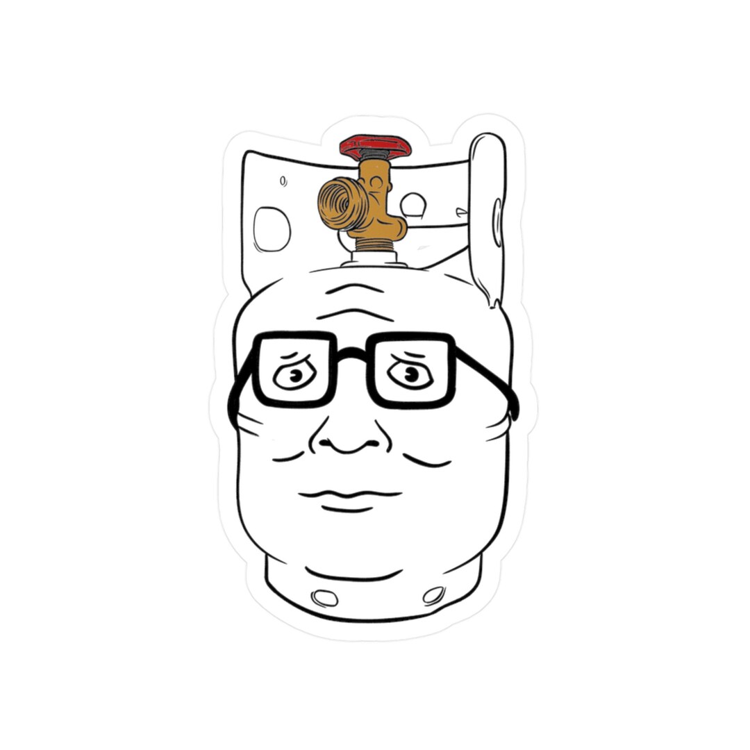 Propane Tank Hill Vinyl Decals - Etsy