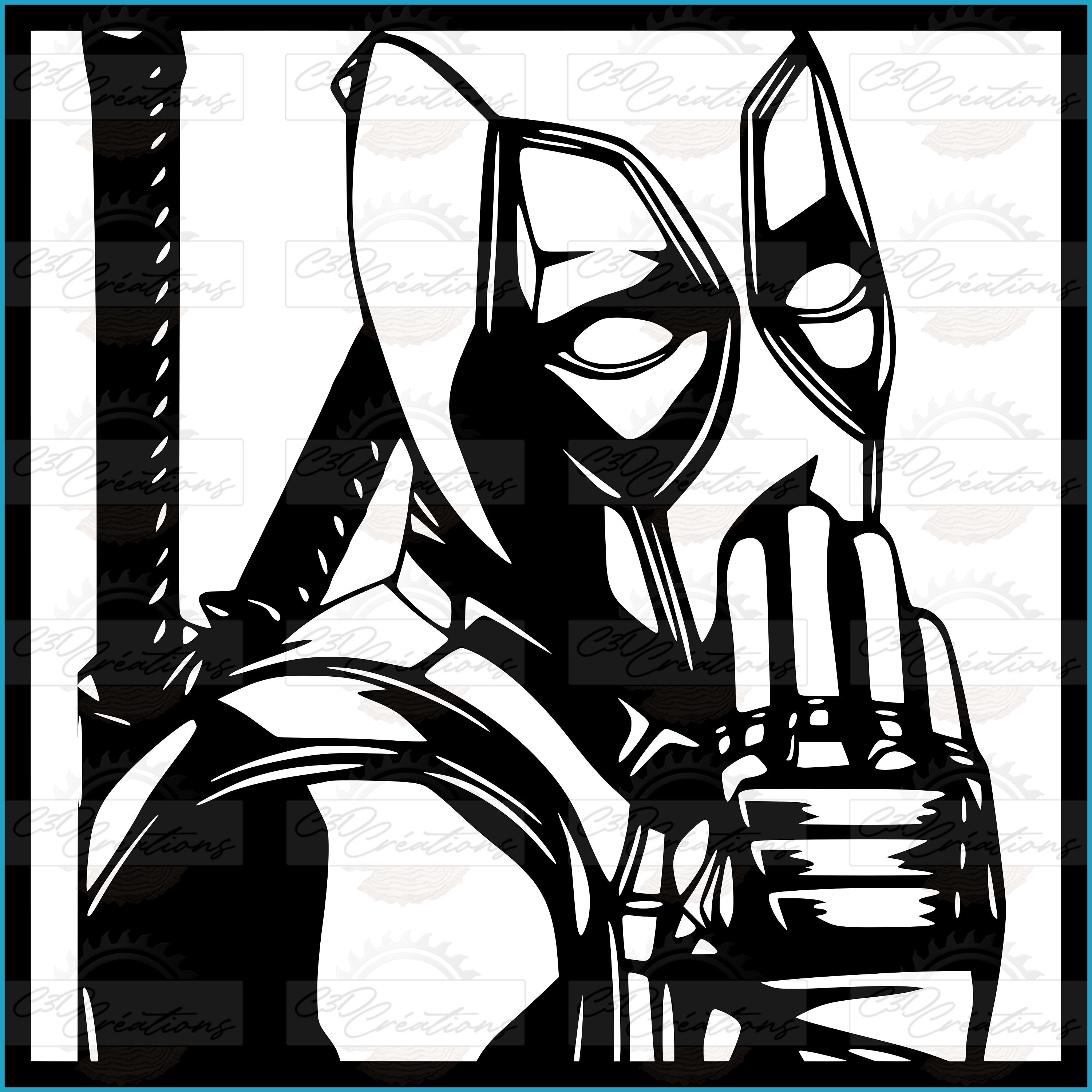 SVG Table Deadpool V5 - Etsy