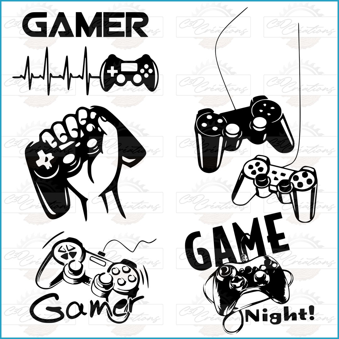 SVG Gamer X5 - Etsy