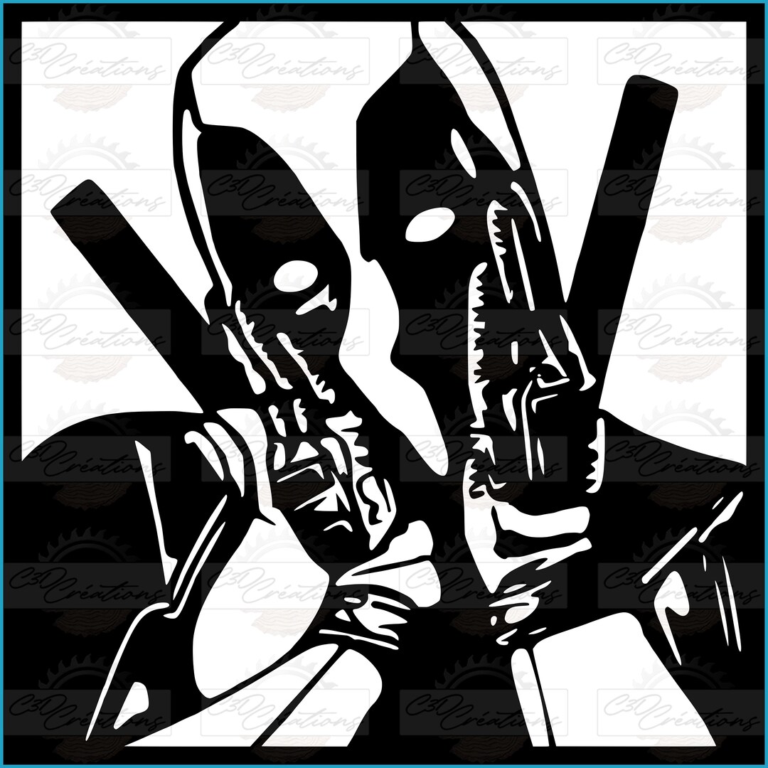 SVG Array Deadpool V2 - Etsy