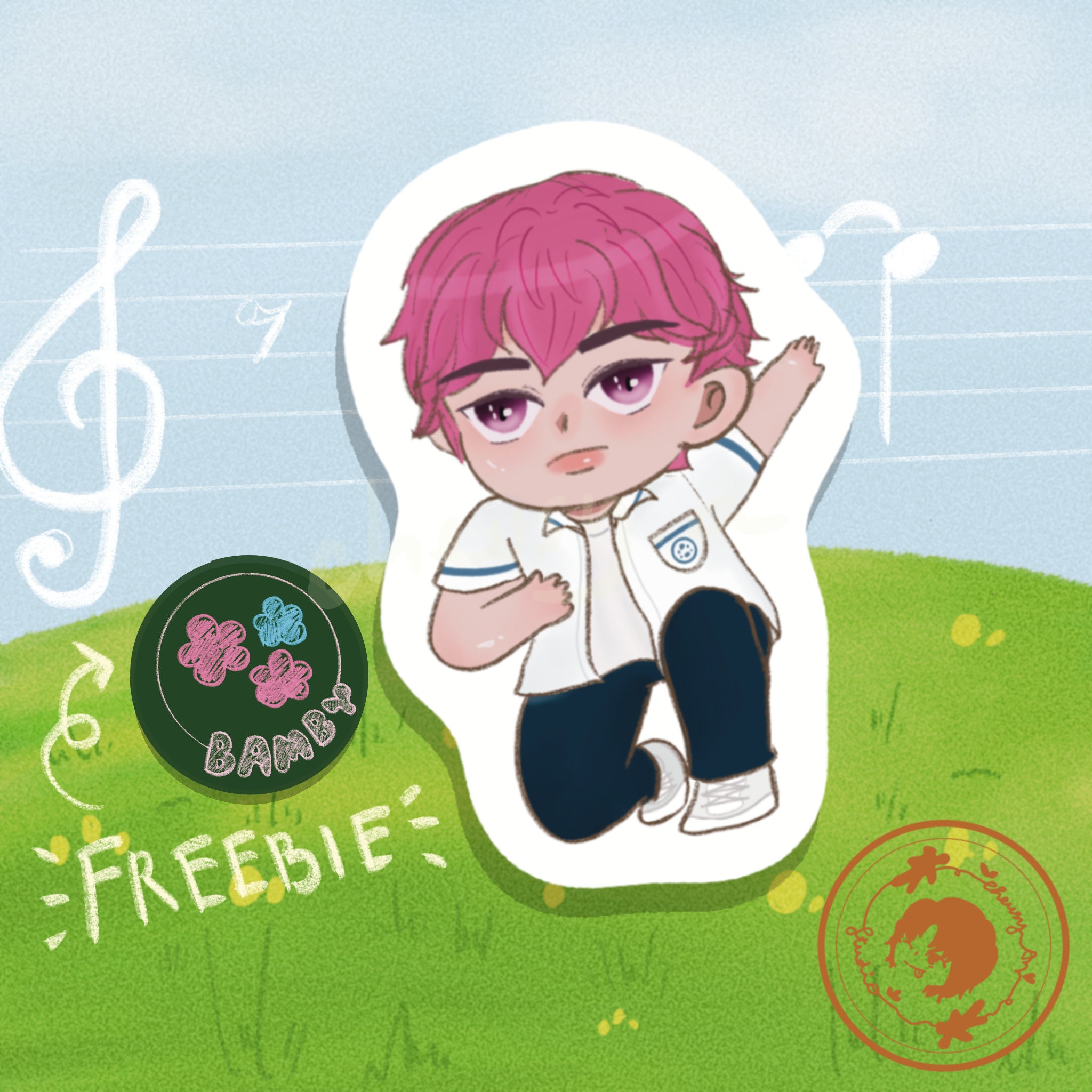 PLAVE Cute Sticker Chibi Kawaii KPOP Fanart Vtuber Art - Etsy