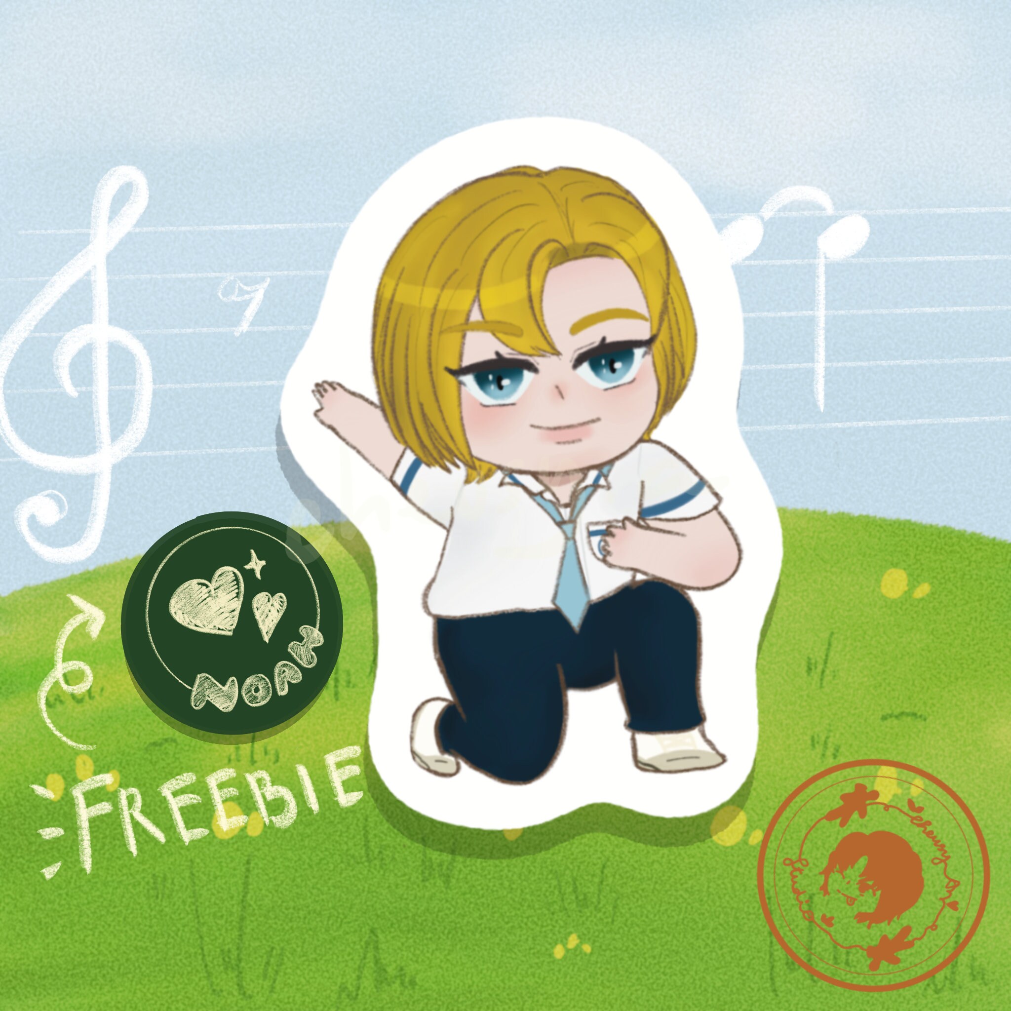 PLAVE Cute Sticker Chibi Kawaii KPOP Fanart Vtuber Art - Etsy