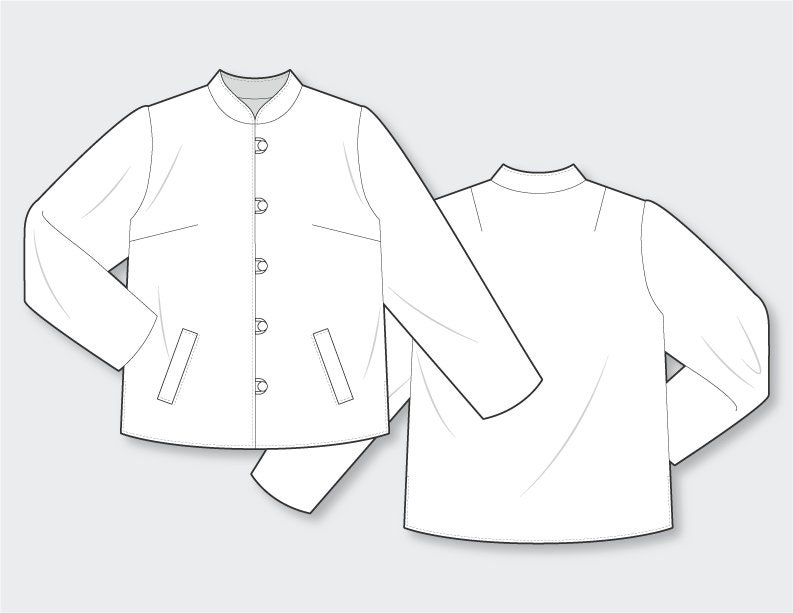 The Pixie Jacket PDF Pattern - Etsy
