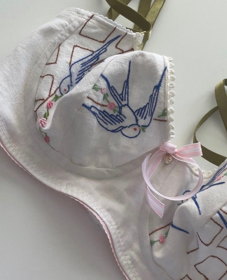 Evie Wired Bra Pattern - Etsy
