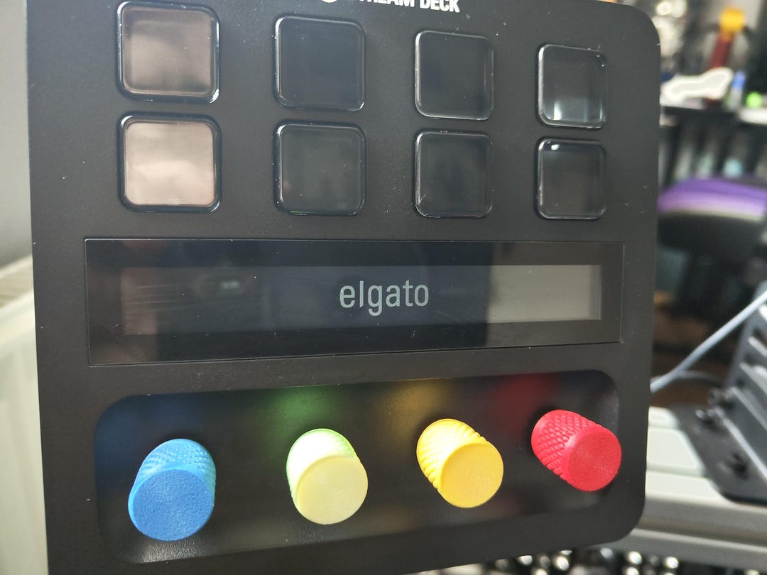 3D Printed Stream Deck Plus Replacement Knobs - Etsy UK