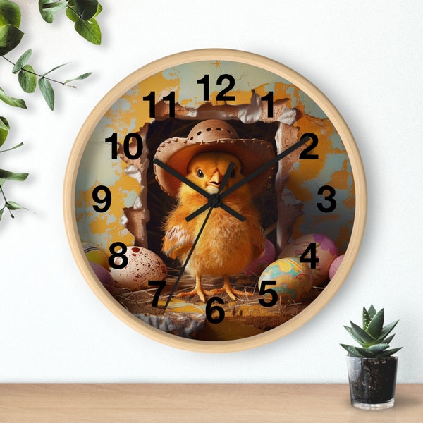 Chicken Chick Clock - Etsy