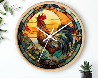 Vintage Rare Clock, Chicken Clock, Rooster Clock, Chick Clock, Alarm ...