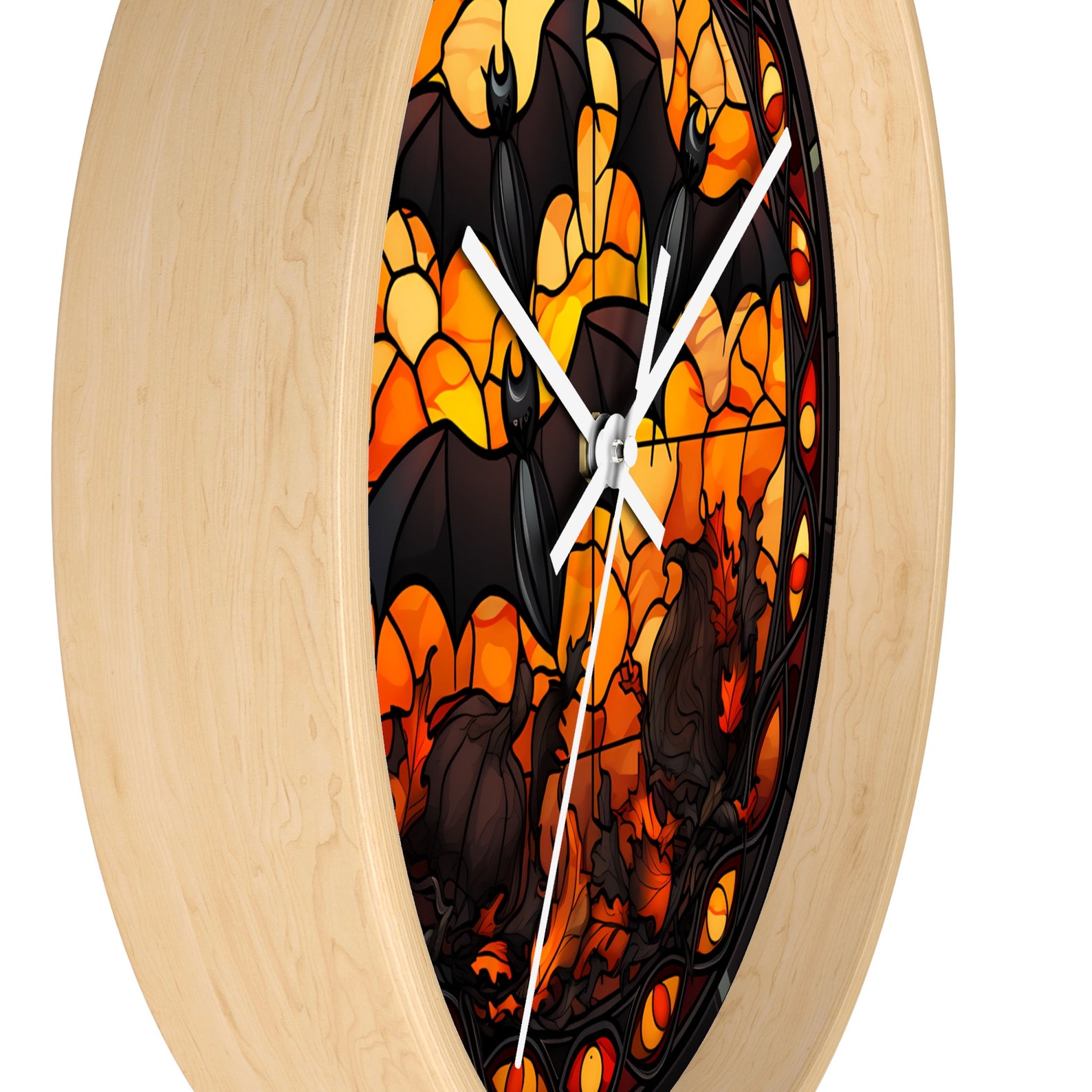 Bats Wall Clock - Etsy