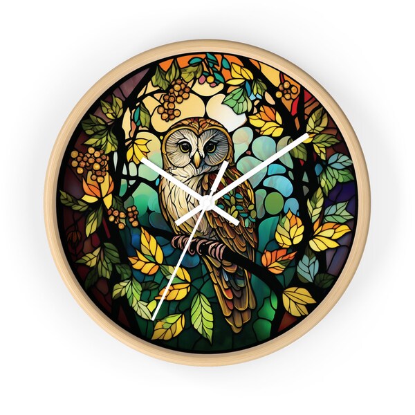 Owl Clock - Etsy