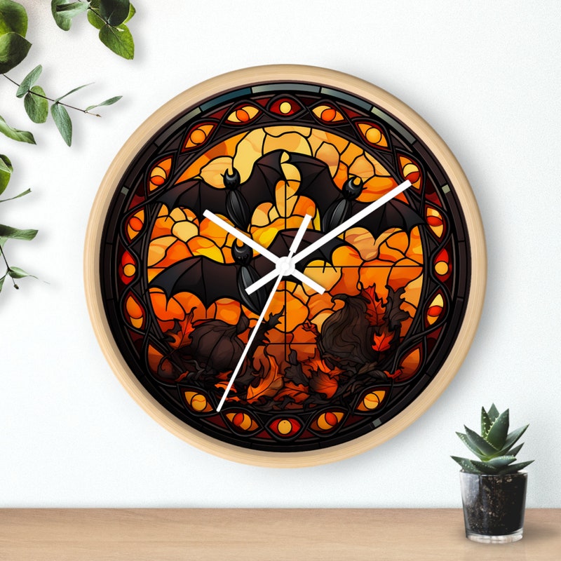 Halloween Clock - Etsy
