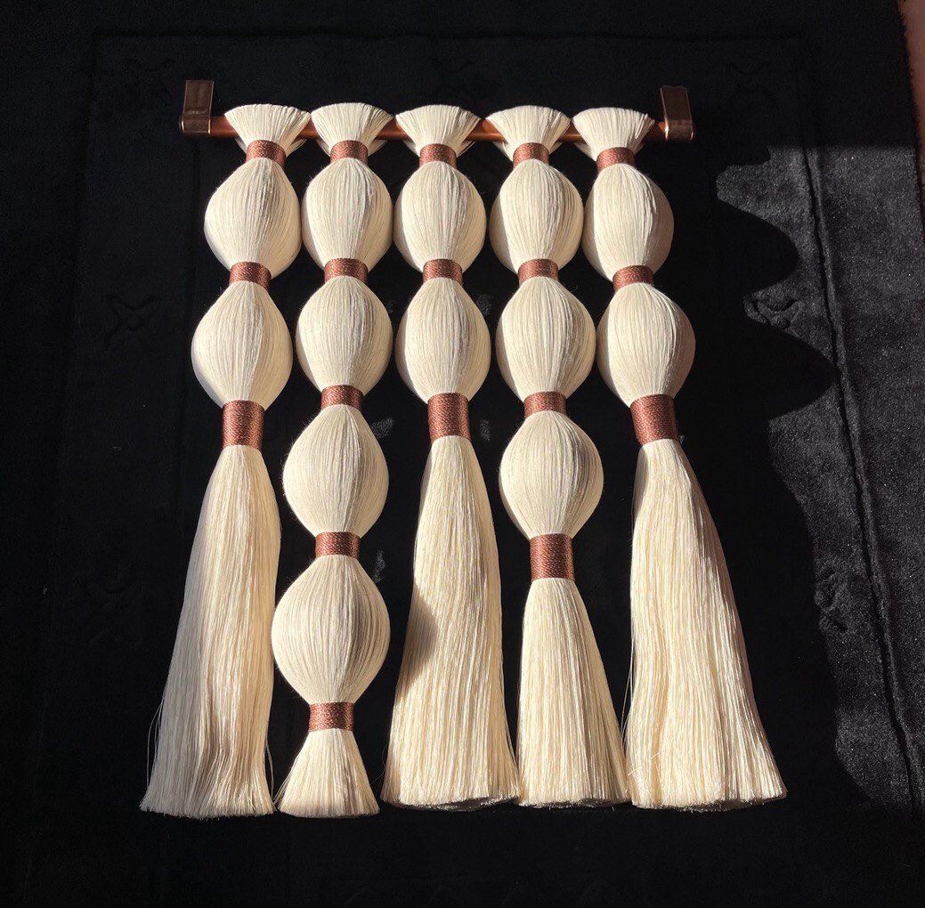 Contemporary Fiber Art Wall Hanging - Modern Textile Art, Handwoven ...