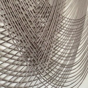 Boho Chic Handwoven Wall Hanging | Mink Color Modern Fiber Art Decor ...