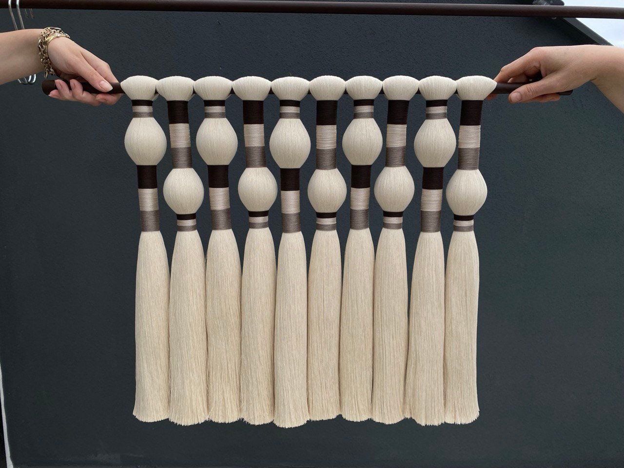 Custom Modern Macrame Wall Hanging - Handcrafted Boho Chic Decor for ...