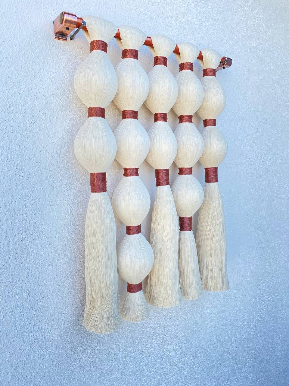 Contemporary Fiber Art Wall Hanging - Modern Textile Art, Handwoven ...