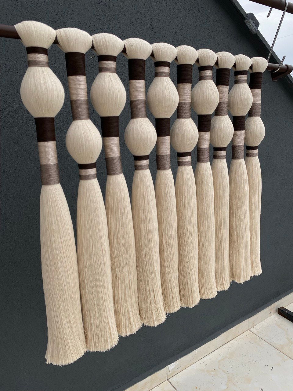 Custom Modern Macrame Wall Hanging - Handcrafted Boho Chic Decor for ...