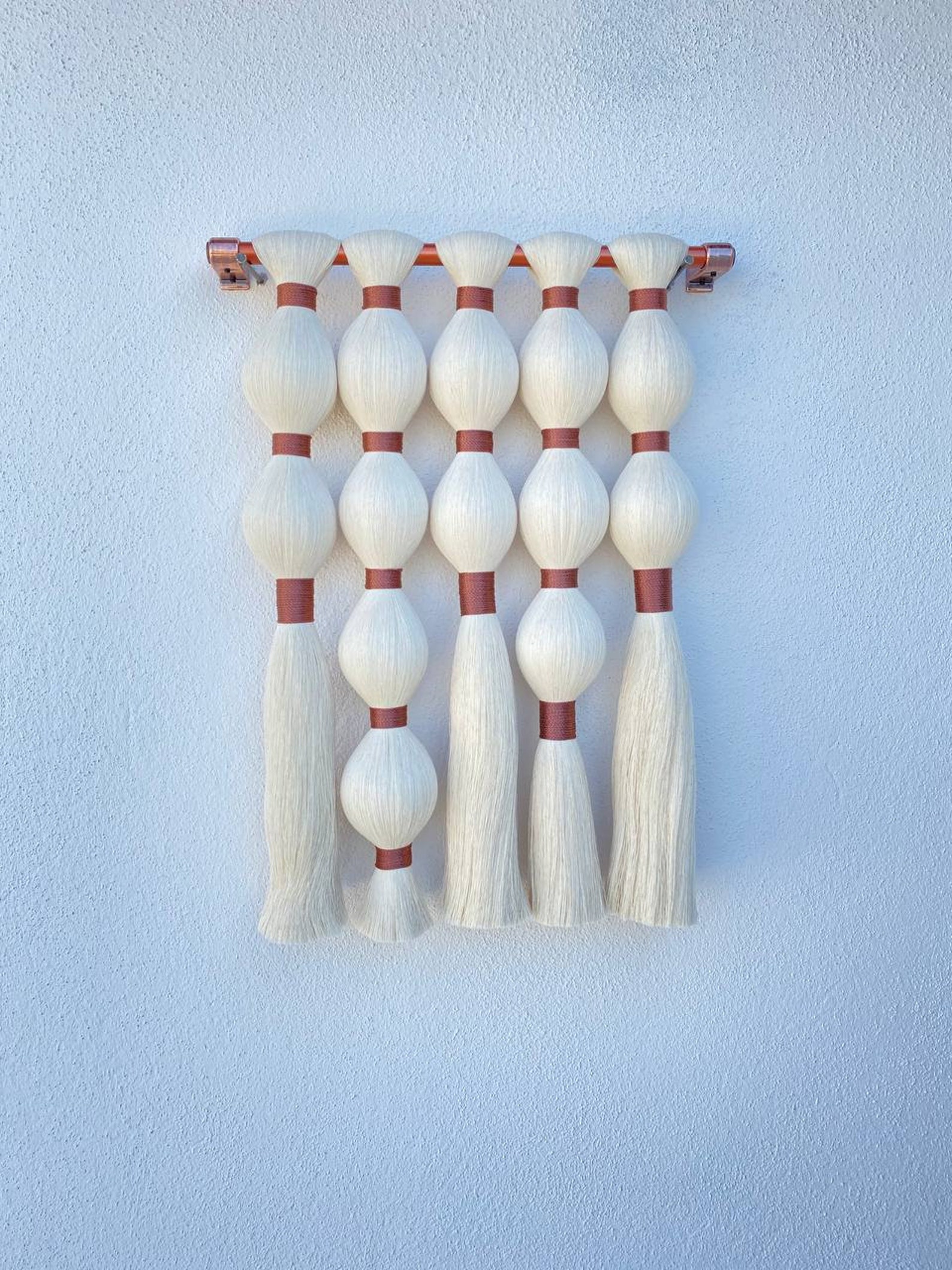 Handcrafted Fiber Wall Art Modern Textile Art, Abstract Woven Wall ...