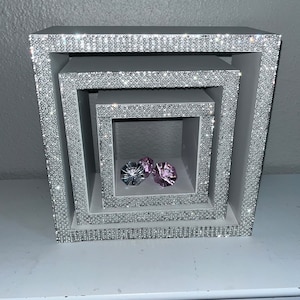 Diamonds & Pearls Floating Shelf Set - Etsy
