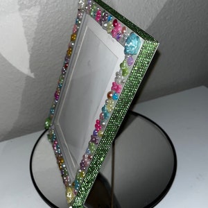 Flowers & Bows Bling Frame - Etsy