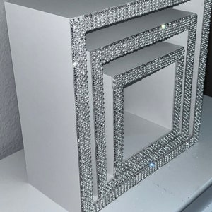 Diamonds & Pearls Floating Shelf Set - Etsy