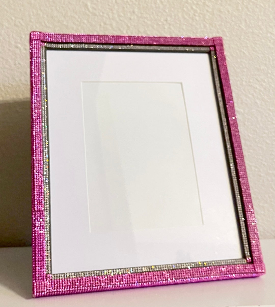 Two-tone Diamond Picture Frames - Etsy