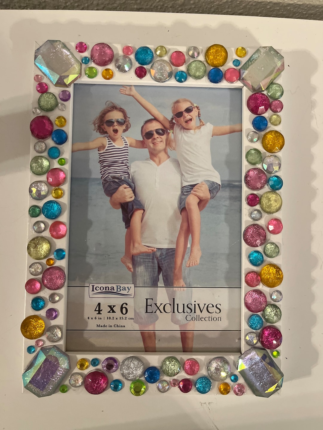 Gemmed Picture Frame - Etsy