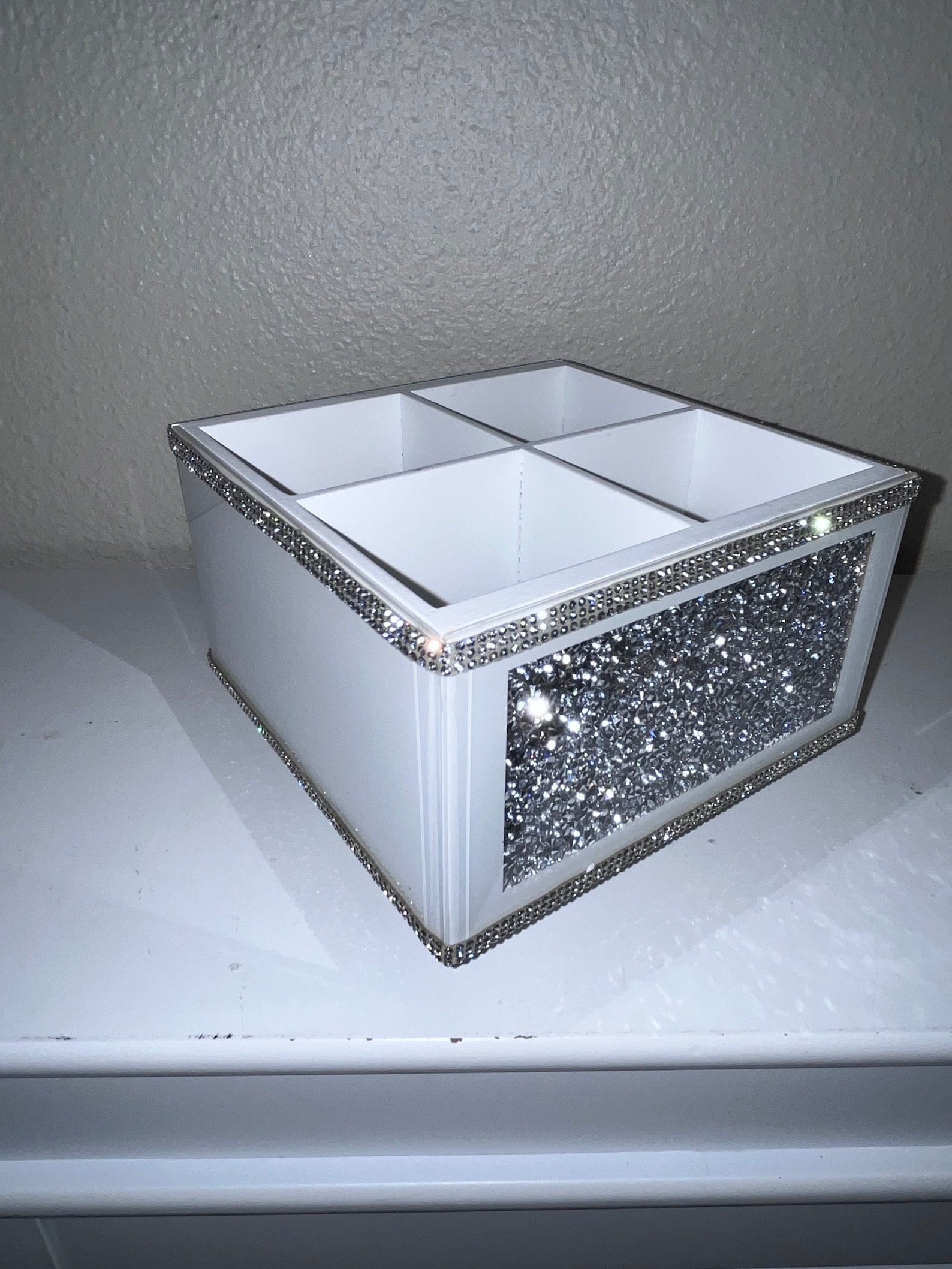 Spinning Diamond Crushed Diamond Organizers - Etsy