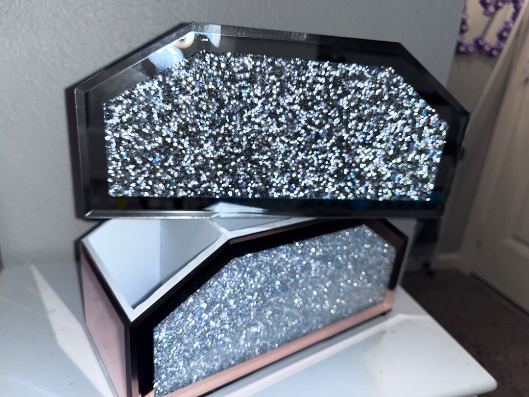 Mirror Crushed Diamond Organizers - Etsy