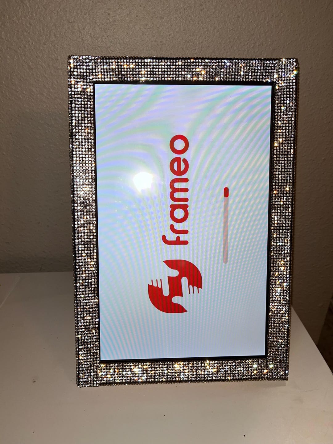 Frameo Digital Bedazzled Picture Frame - Etsy